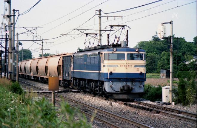 東北線 EF65の貨物列車 1982年 : moon express