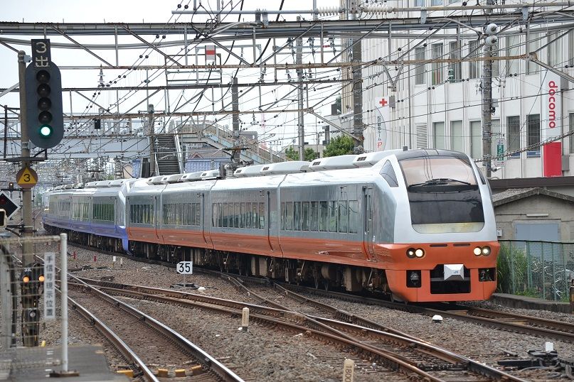 E653系 「ロックインジャパン」＠松戸 : moon express