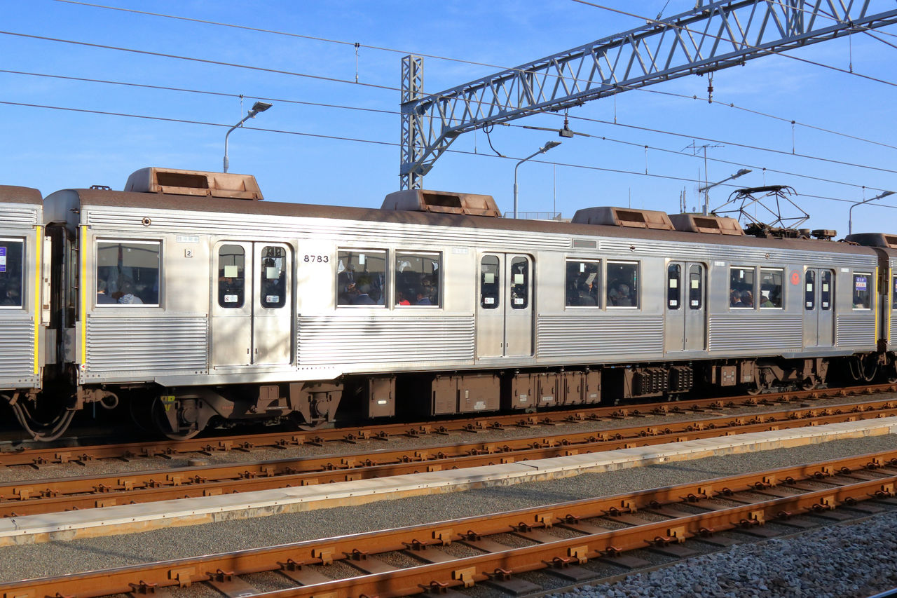 【形式写真集】東急8500系 8635F : 銀色電車研究室 ＠nano factory公式ブログ