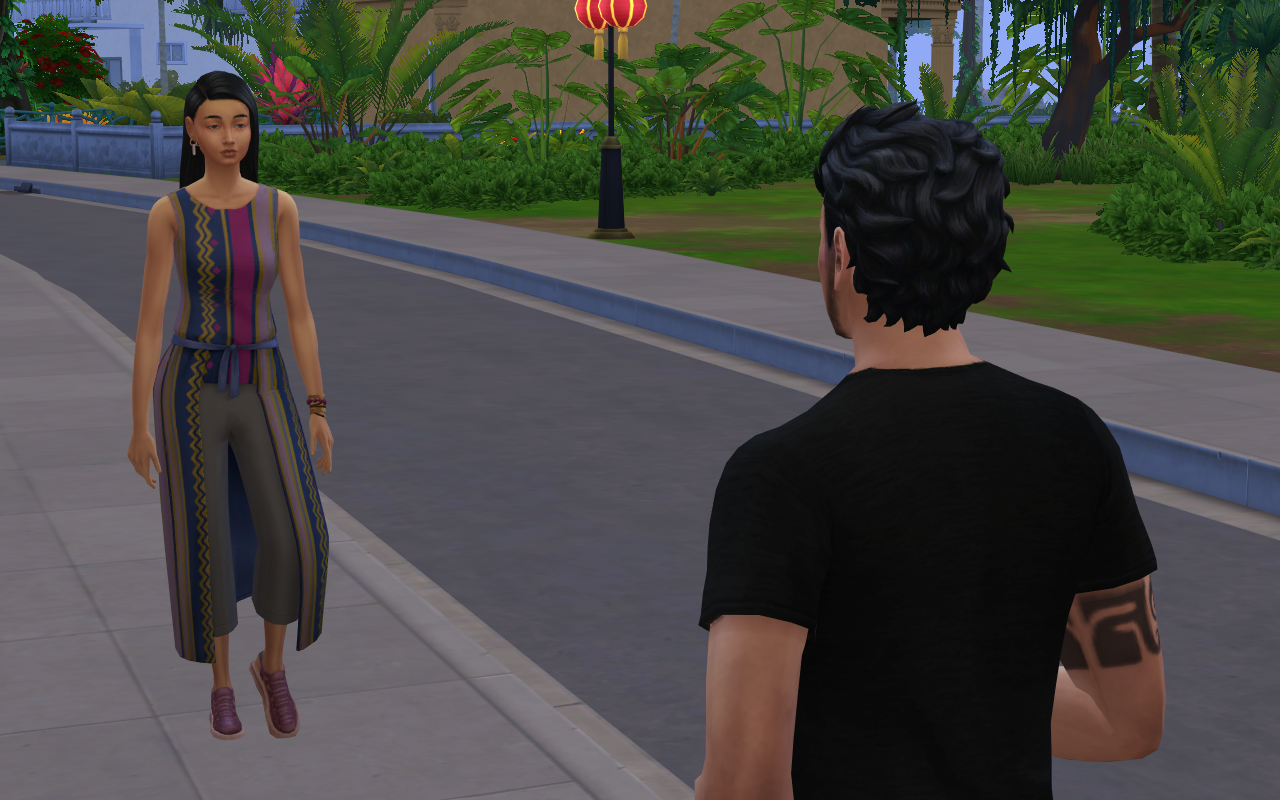 Tamarangの美女ヴァネーシャ、遊び人を斬る！ : Sims4のプレイ記録で物語を作るブログ