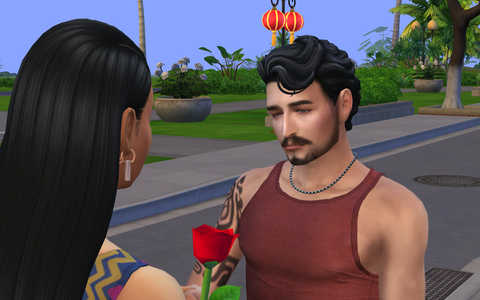Tamarangの美女ヴァネーシャ、遊び人を斬る！ : Sims4のプレイ記録で物語を作るブログ