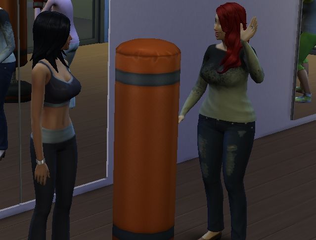 デートとダイエット！ : シムズ4をプレイしていくだけ。