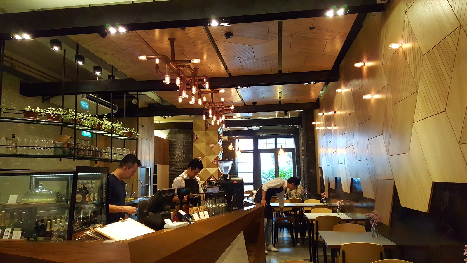 A stylish cafe at Outram Park: The Populus Coffee & Food Co. : The ...