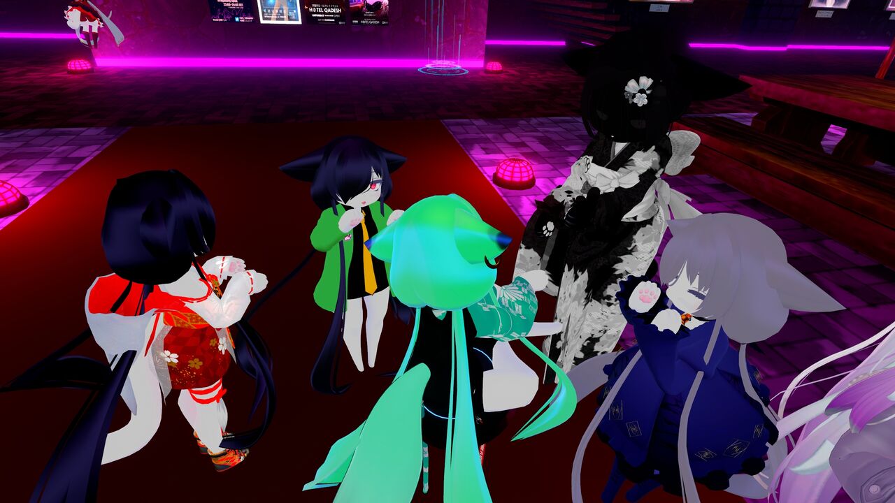 VRC紀行#150「ラウンジ席で大騒ぎ！」 : VRCHAT紀行録