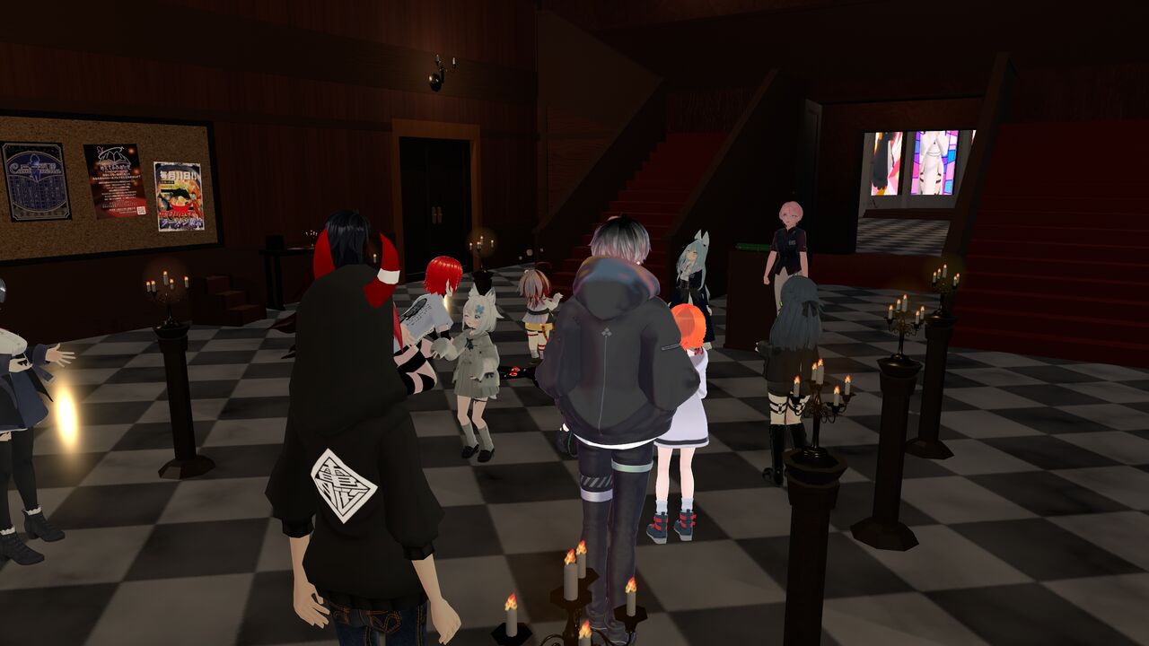 VRC紀行#146「教会で懺悔する人」 : VRCHAT紀行録