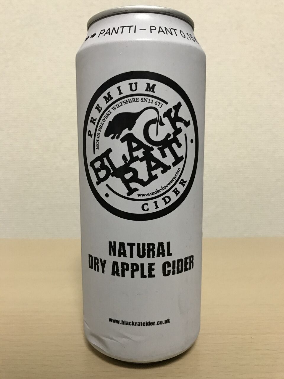 Black Rat, Natural Dry Apple Cider / ブラック・ラット ナチュラル・ドライ・アップル・サイダー : 酒飲ダイアリー