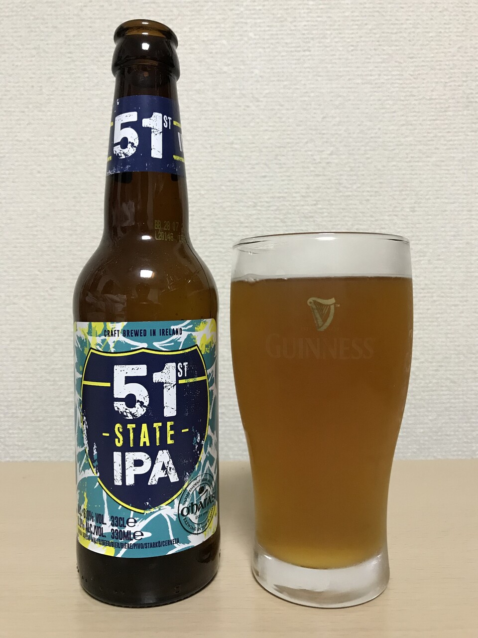 O'hara's 51st State IPA, Carlow Brewing Company / オハラズ フィフティファーストIPA カー ...