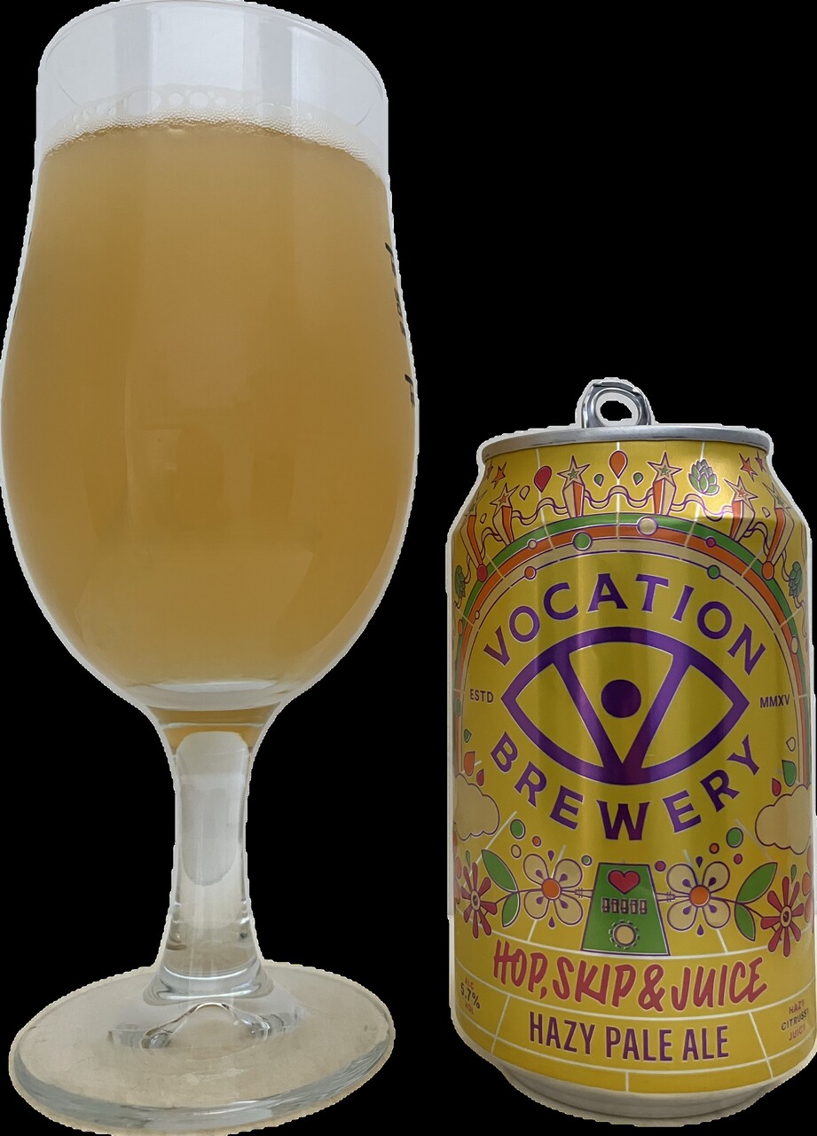 Hop, Skip & Juice, Hazy Pale Ale, Vocation / ホップ、スキップ & ジュース ヘイジー・ペール ...