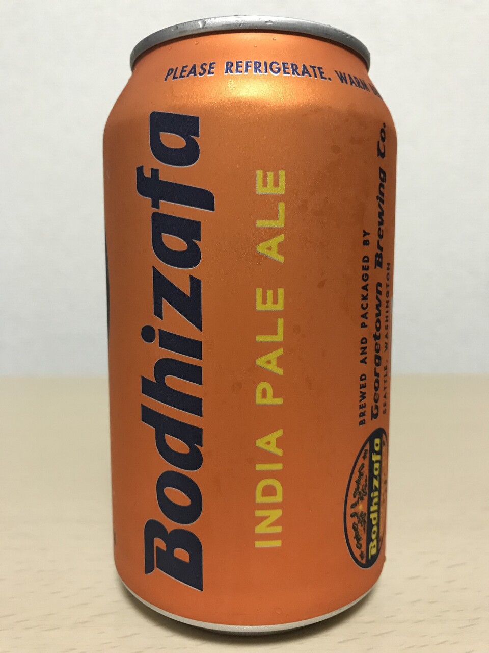 Bodhizafa, IPA, Georgetown Brewing / ボディザファ IPA ジョージタウン・ブリューイング : 酒飲ダイアリー