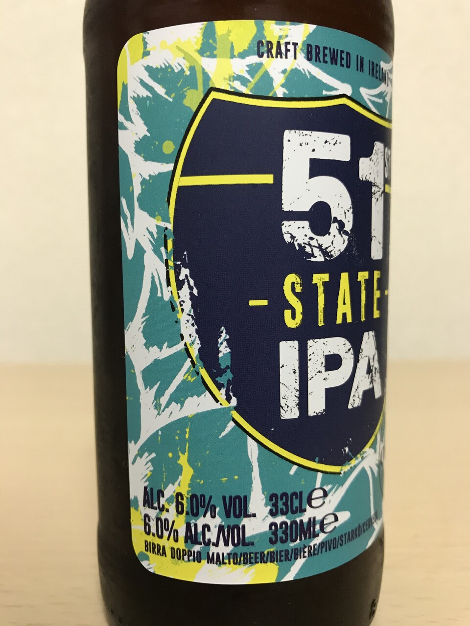 O'hara's 51st State IPA, Carlow Brewing Company / オハラズ フィフティファーストIPA カー ...
