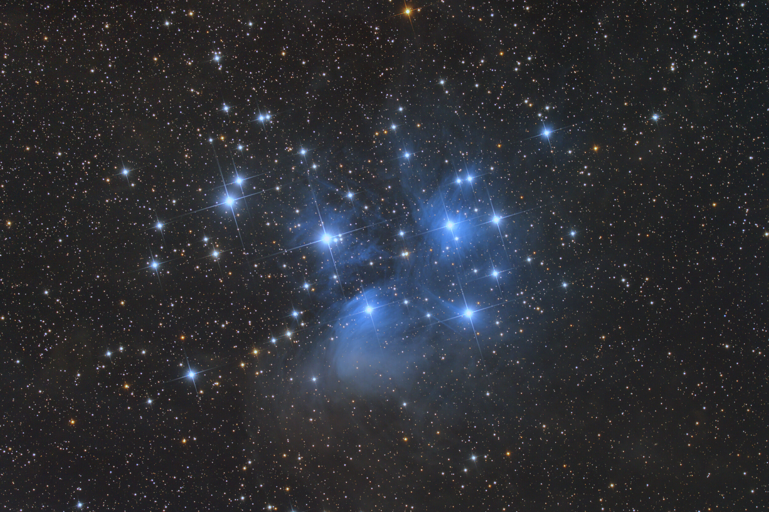 Mysterious Veil 『M45 -Pleiades- 』 : Lights