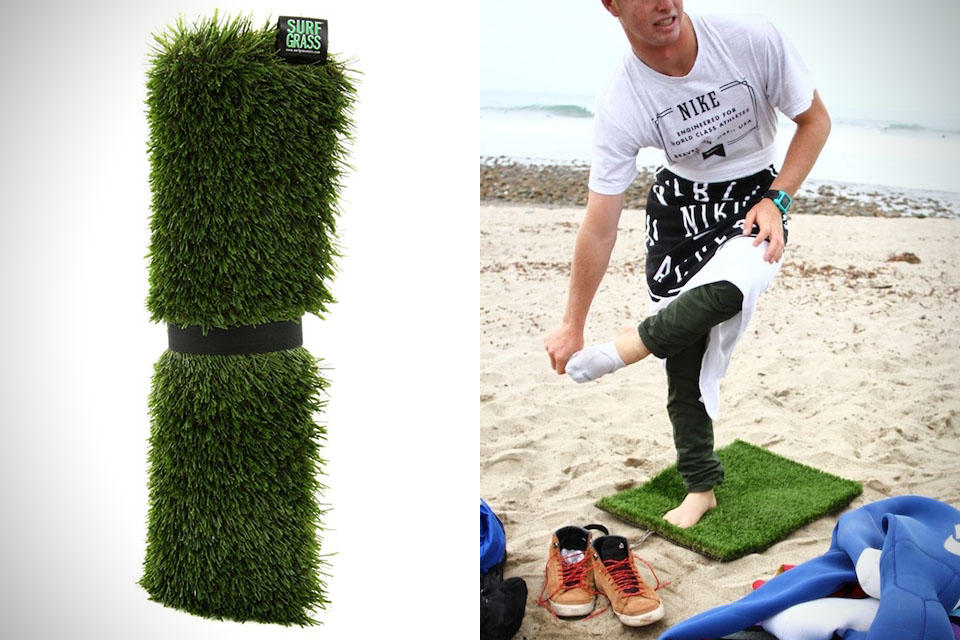 야외 페스에 딱! 인조 잔디 레저 시트 "Surf Grass Mat"