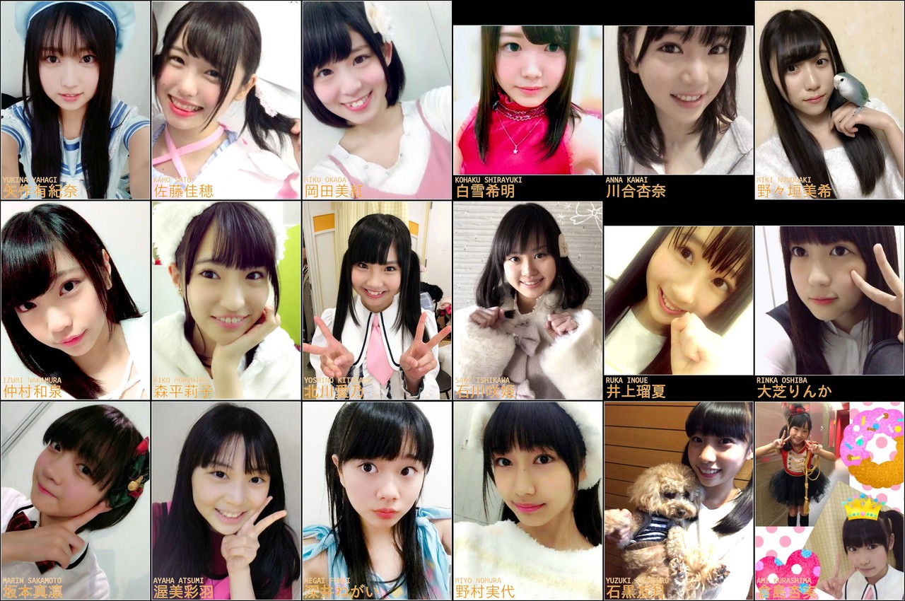 NMB5期、HKT4期、SKE8期、AKB16期、STU1期、チーム8新人が出揃ったわけだが : AKB48 まとめ道場