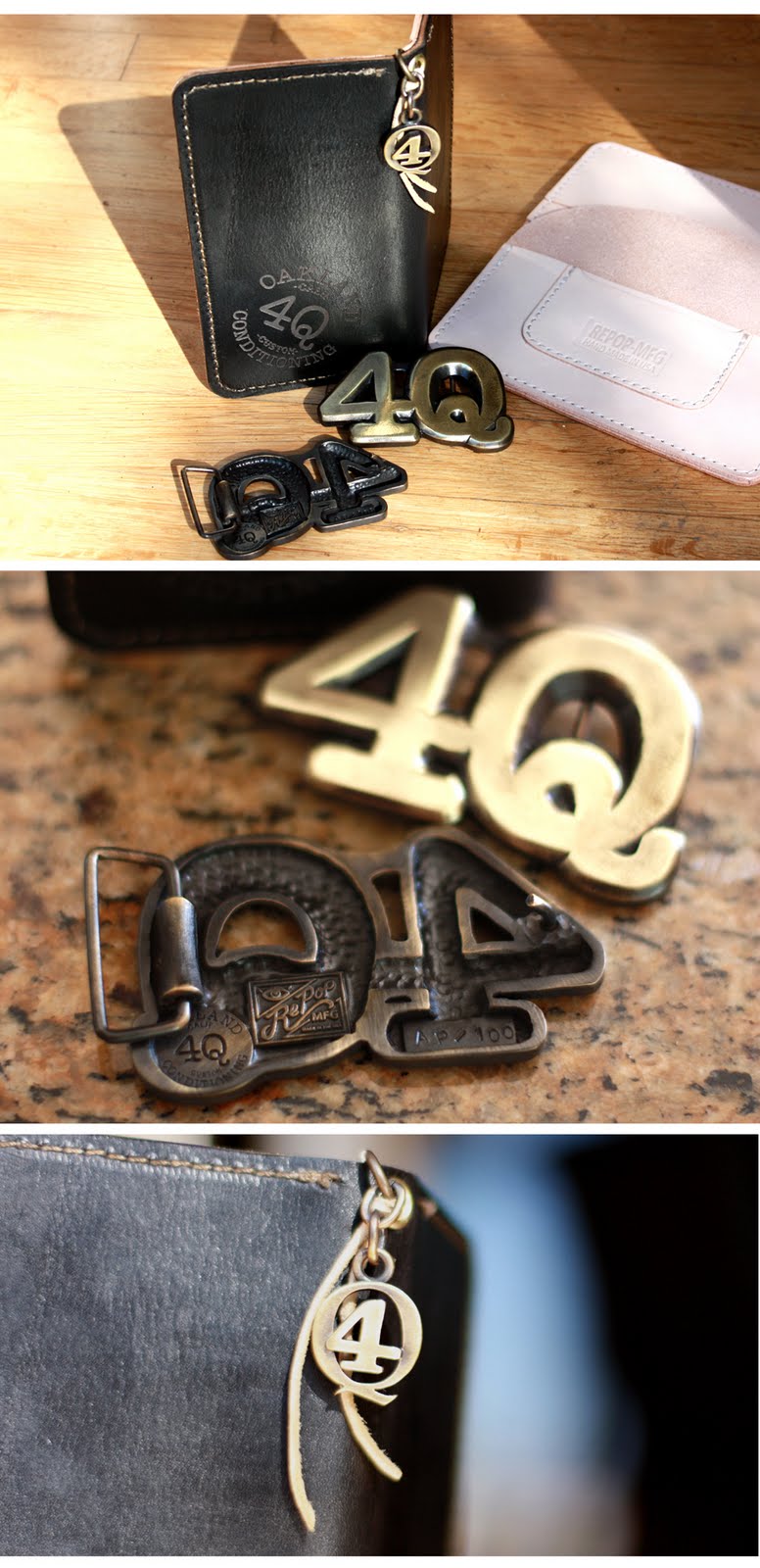 Max Schaaf 4Q BELT BUCKLE & WALLET : SKOOL OF DAZE
