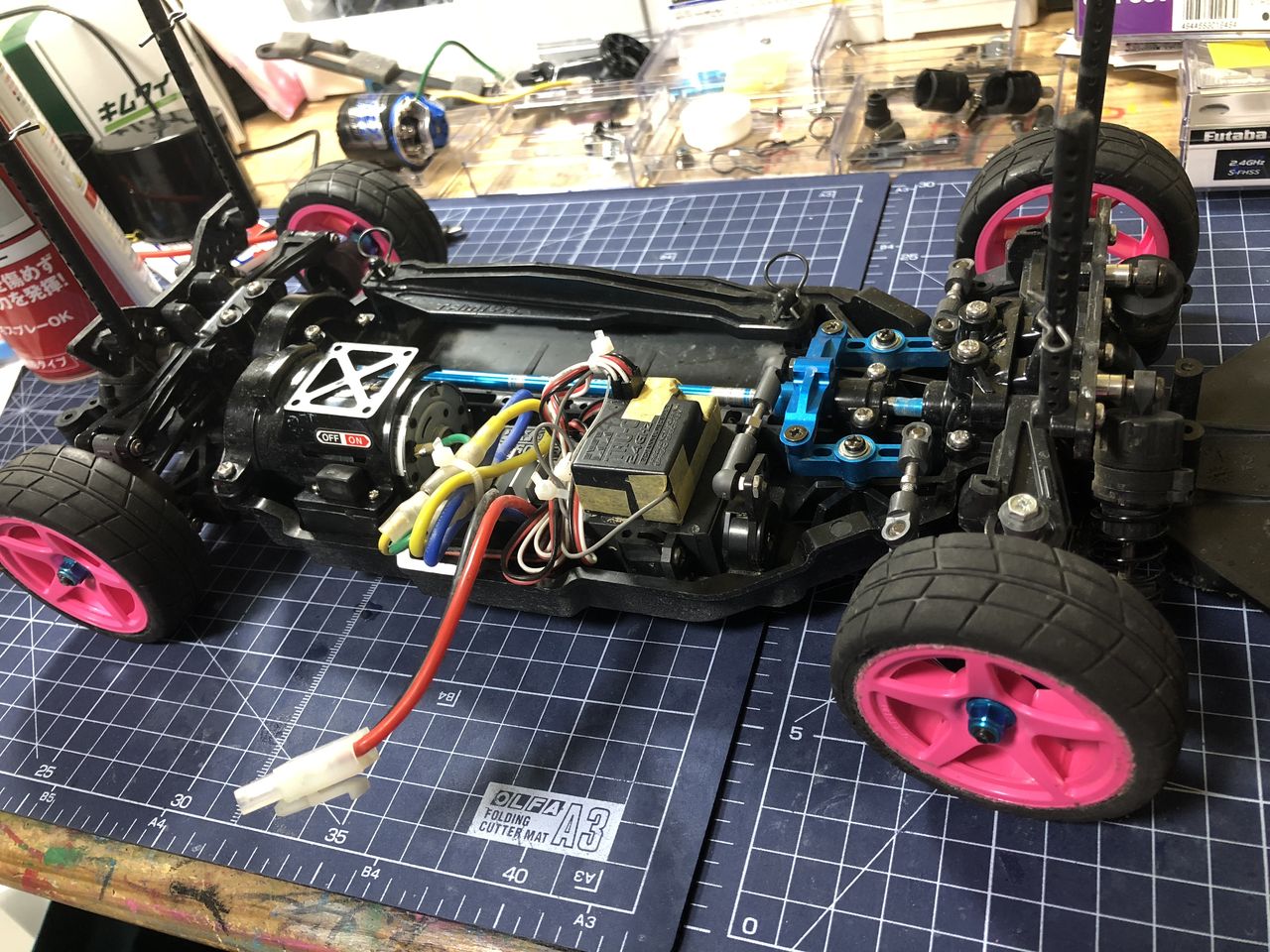 小2のTT-02、予想外の軽快な走り(動画アリ) : 小学生の息子と 小2のTT-02、予想外の軽快な走り(動画アリ) : 小学生の息子と