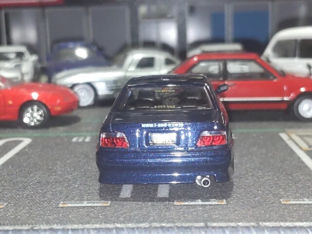 VERTEX TOYOTA CHASER JZX100 / Dark Blue Metallic《Tarmac Works》 : 1/64 ...