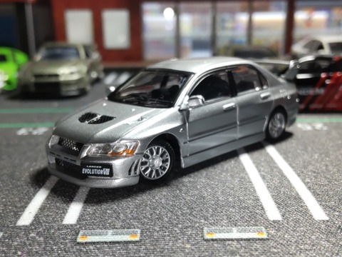 MITSUBISHI LANCER EVOLUTION Ⅶ CT9A / Satellite Silver Metallic【BM ...