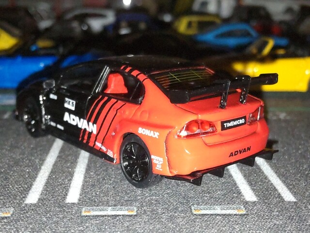 HONDA CIVIC TYPE R FD2 / ADVAN LIVEY【TIME MICRO】 : 1/64 STYLE MY GARAGE ...