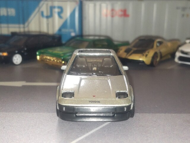 〝MATCHBOX〟1984 TOYOTA MR2 [AW11] # Gold : 1/64 STYLE MY GARAGE COLLECTION