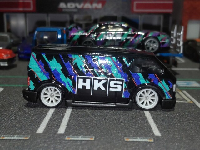 MBK VAN / HKS OIL COLOR ｢HW PREMIUM 2pack｣ 《HOTWEELS PREMIUM》 : 1/64 ...