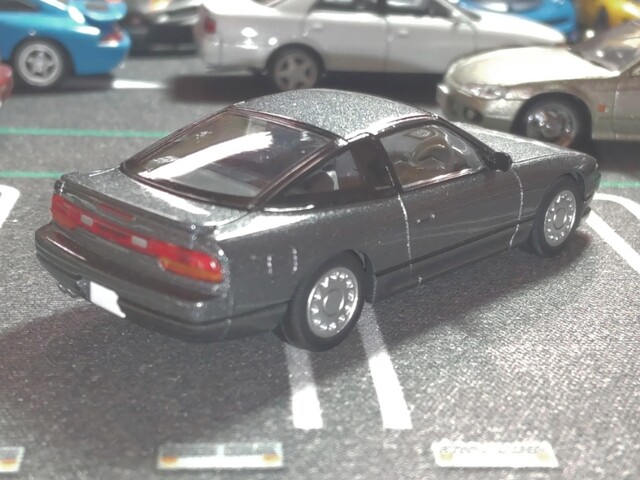 NISSAN 180SX TYPE-Ⅱ Special Selection (RS13)1989 / Dark Gray [TOMICA ...