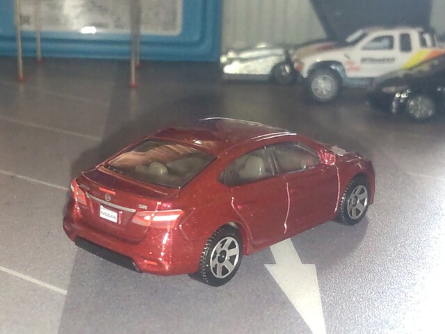 ∼MATCHBOX∼ 2016 NISSAN SENTRA SR (SYLPHY) [B17] #Radiant Red : 1/64 ...