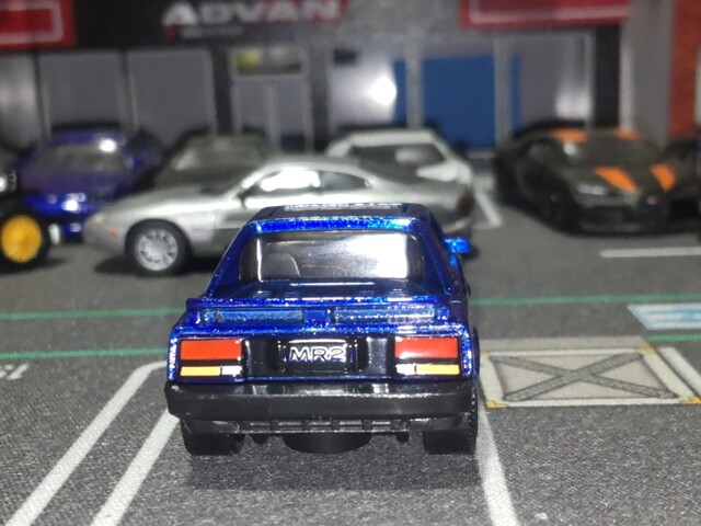 1984 TOYOTA MR2 [AW11] / Strong Blue Metallic《MATCHBOX》 : 1/64 STYLE MY ...
