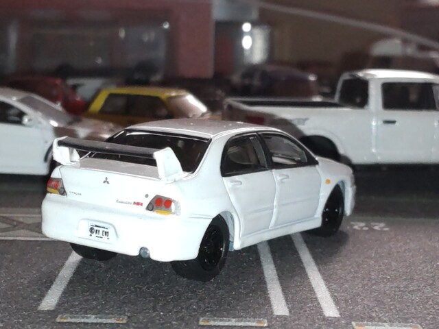 MITSUBISHI LANCER EVOLUTION Ⅷ CT9A White Solid【Johnny Lightning】 : 1/64 ...