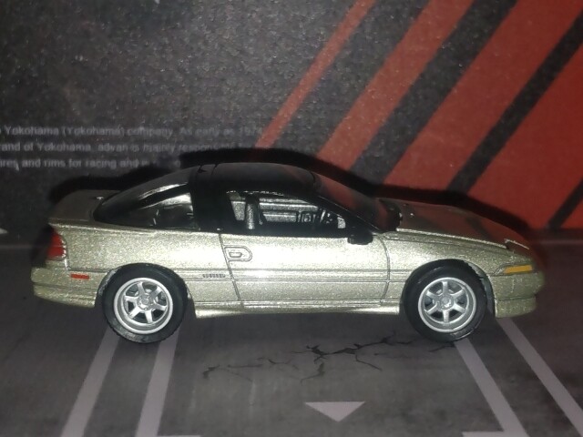 1990 MITSUBISHI ECLIPSE GSX [D27A] # LaSalle Silver《Auto World》初代 エクリプス ...