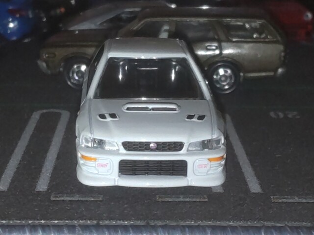 SUBARU IMPREZA WRX Type R STI Version GC8 ＊Feather White【tomica PREMIUM ...