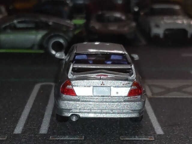 MITSUBISHI LANCER GSR EVOLUTION Ⅵ (CP9A) 1999/ Satellite Silver【TOMICA ...