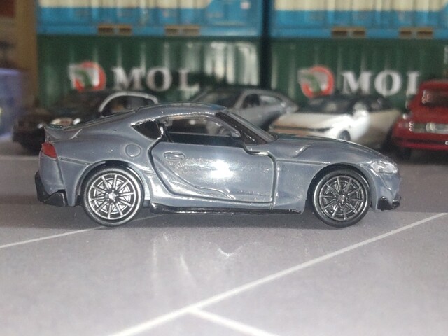 ∼tomica PREMIUM∼ TOYOTA GR SUPRA [DB06] # Volcanic Ash Gray Metallic ...