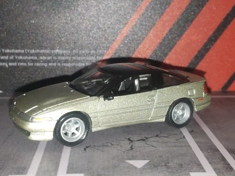 1990 MITSUBISHI ECLIPSE GSX [D27A] # LaSalle Silver《Auto World》初代 エクリプス ...