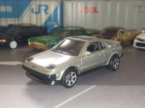 〝MATCHBOX〟1984 TOYOTA MR2 [AW11] # Gold : 1/64 STYLE MY GARAGE COLLECTION