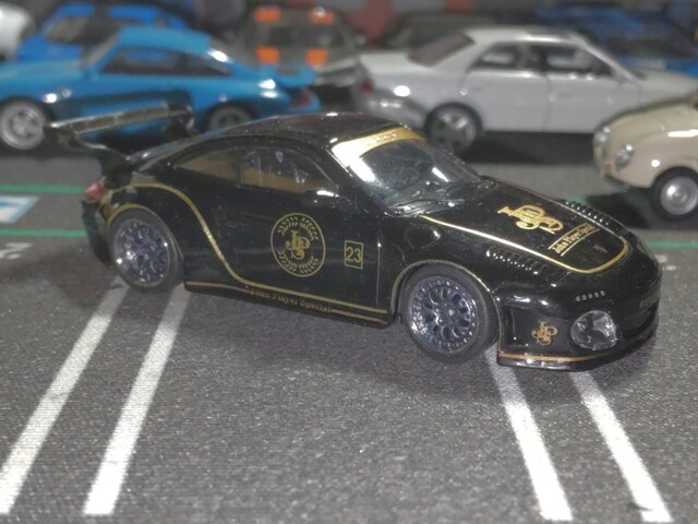 OLD & NEW PORSCHE 911(Type997) / JPS COLOR【Tarmac Works】 : 1/64 STYLE ...