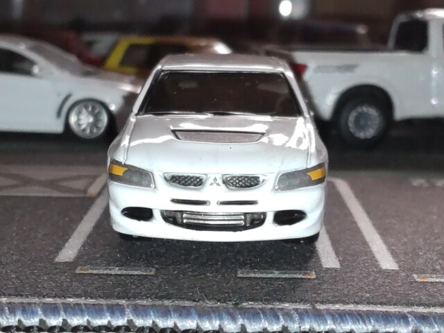 MITSUBISHI LANCER EVOLUTION Ⅷ CT9A White Solid【Johnny Lightning】 : 1/64 ...