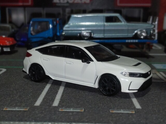 HONDA CIVIC TYPE R FL5 /Championship White《TSM Mini GT》 : 1/64 STYLE MY ...