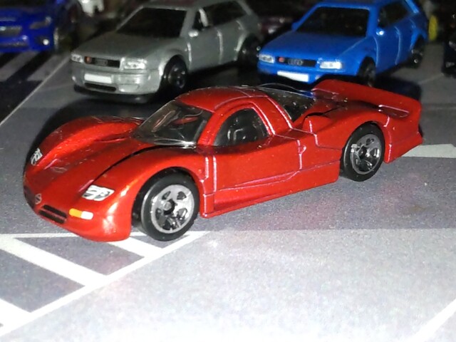 NISSAN R390 GT1 Red FACTORY FRESH [HOTWHEES] : 1/64 STYLE MY GARAGE ...