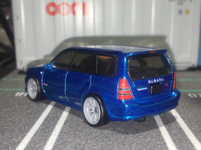 〝HOTWEELS PREMIUM〟SUBARU FORESTER STi VERSION [SG9] # WR Blue Mica ∼Car ...