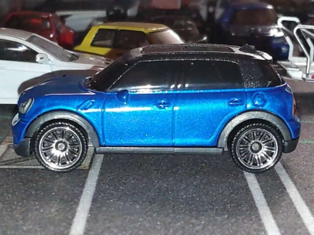 2011 MINI COUNTRYMAN R60 / Metallic Blue 【MATCHBOX】 : 1/64 STYLE MY ...