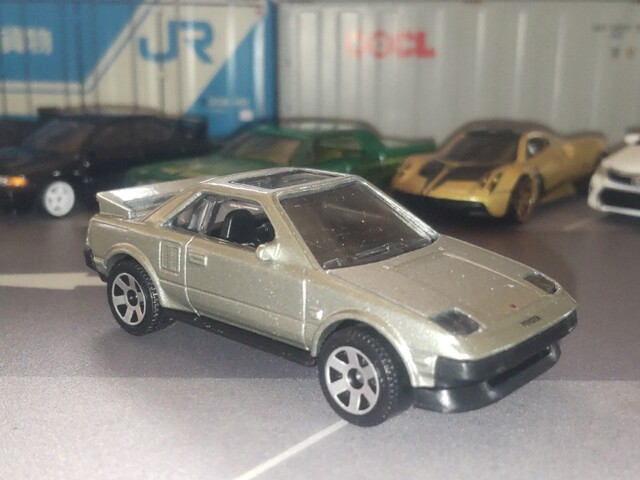 〝MATCHBOX〟1984 TOYOTA MR2 [AW11] # Gold : 1/64 STYLE MY GARAGE COLLECTION