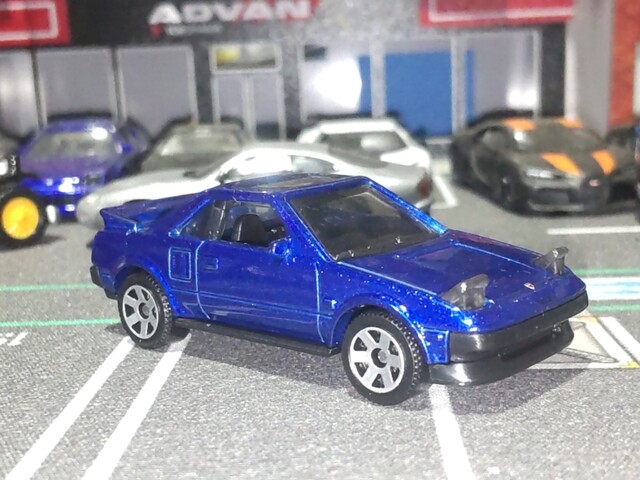 1984 TOYOTA MR2 [AW11] / Strong Blue Metallic《MATCHBOX》 : 1/64 STYLE MY ...
