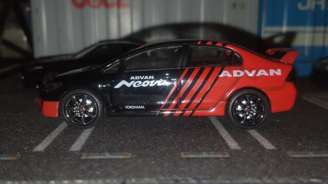 HONDA CIVIC TYPE R [FD2] # Advan Livery (2007year model)《DIECAST TAME ...