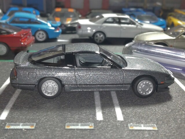 NISSAN 180SX TYPE-Ⅱ Special Selection (RS13)1989 / Dark Gray [TOMICA ...