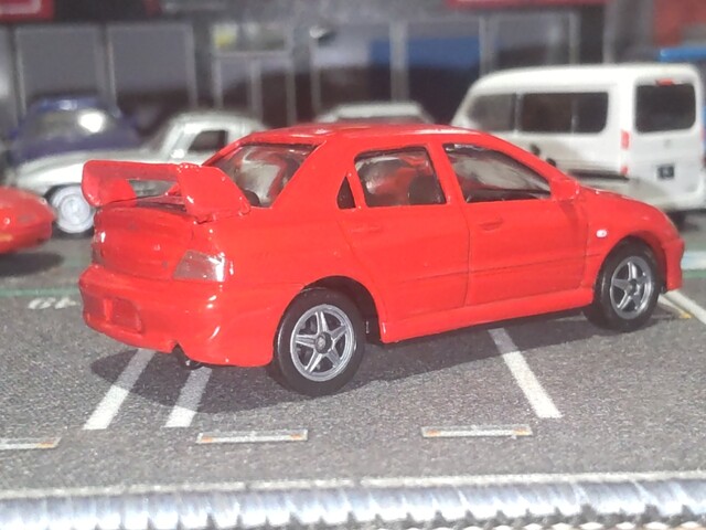 MITSUBISHI LANCER EVOLUTION Ⅷ CT9A / Red Solid《WELLY》Scale:1/60トイザらス ...