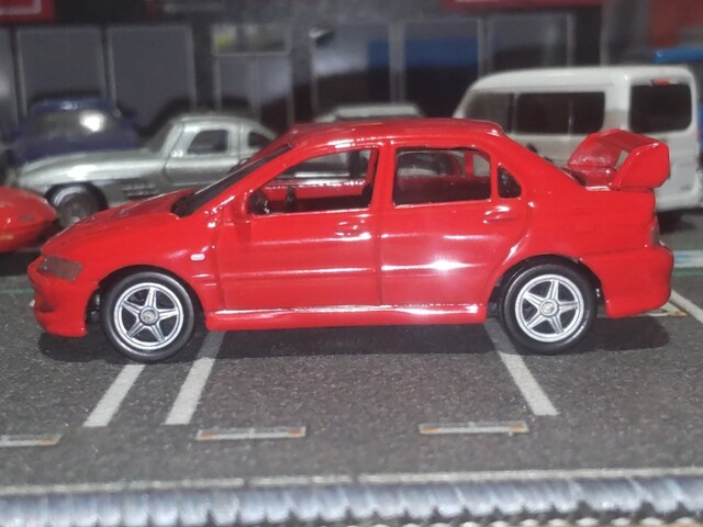 MITSUBISHI LANCER EVOLUTION Ⅷ CT9A / Red Solid《WELLY》Scale:1/60トイザらス ...