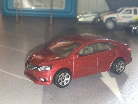 ∼MATCHBOX∼ 2016 NISSAN SENTRA SR (SYLPHY) [B17] #Radiant Red : 1/64 ...