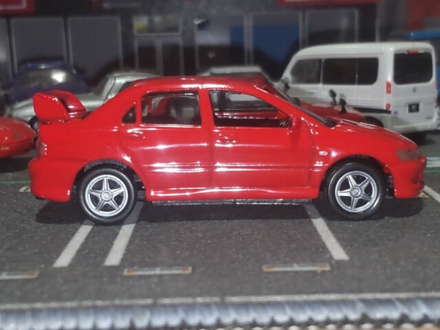 MITSUBISHI LANCER EVOLUTION Ⅷ CT9A / Red Solid《WELLY》Scale:1/60トイザらス ...