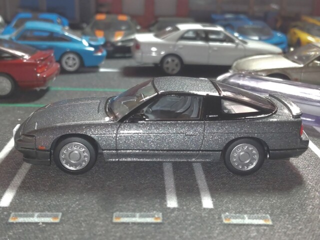 NISSAN 180SX TYPE-Ⅱ Special Selection (RS13)1989 / Dark Gray [TOMICA ...