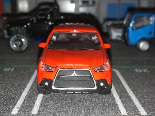 MITSUBISHI ASX (RVR) GA3W Europe Specification / Red Solid 【Majorette ...